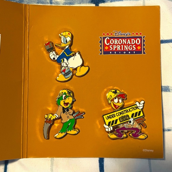 Disney | Other | Disneys Coronado Springs Pin Set Donald Duck Friends ...